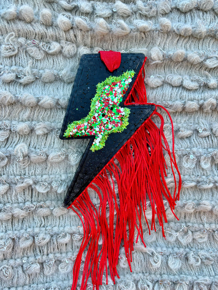 Christmas Lightning Bolt – Car Candies